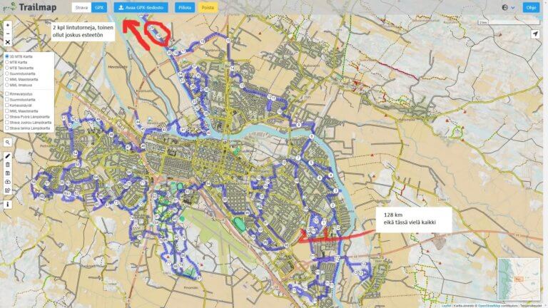 Pori-Rauma-Turku maastopyörällä